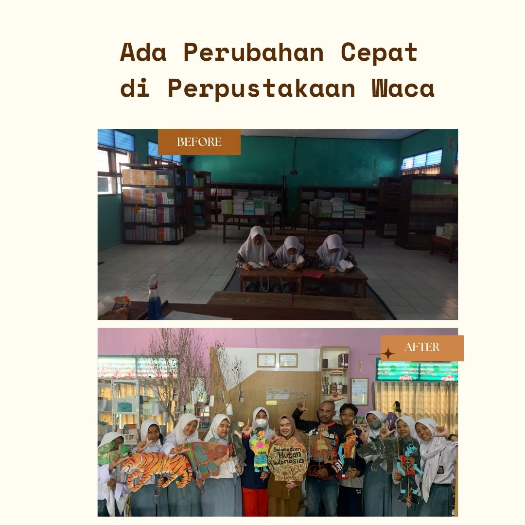 Ada Perubahan Cepat di Perpustakaan Waca SMAN 1 Astanjapura - Perpustakaan Waca SMAN 1 Astanajapura